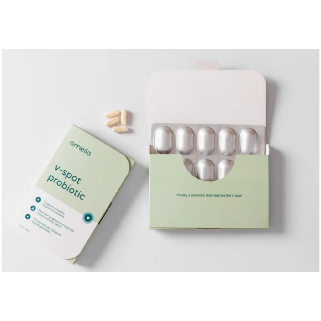 Amelia V-Spot Probiotic Vaginal Pessaries x 10 Pack | Tonic Natural ...
