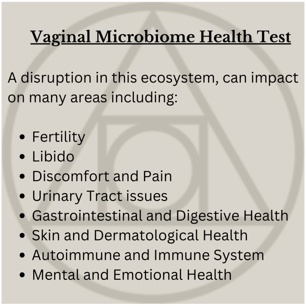 Vaginal Microbiome Profile- Test Code 2031 | Tonic Natural Health Centre